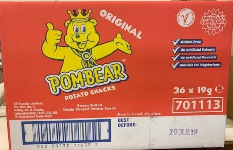 Pom-Bear Original 19g x Case of 36 - Only £17.99 Today!