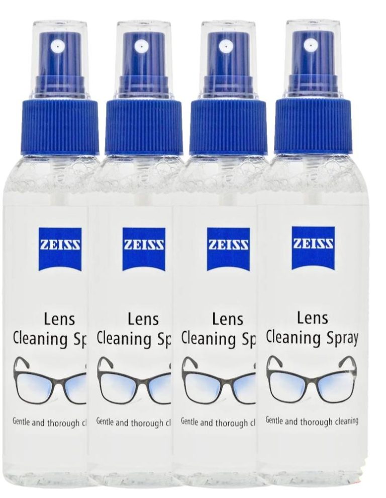 ZEISS Lens Cleaning Spray 4 x 120ml Streak-Free Cleaner for Glasses ...