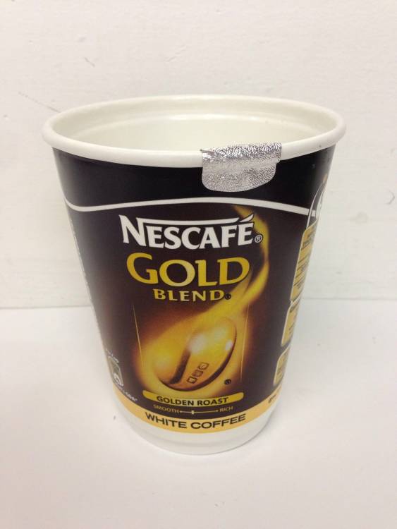 40 Cups Of Nescafe Gold Blend White Coffee 2GO 2 GO Foil Sealed In Cup ...